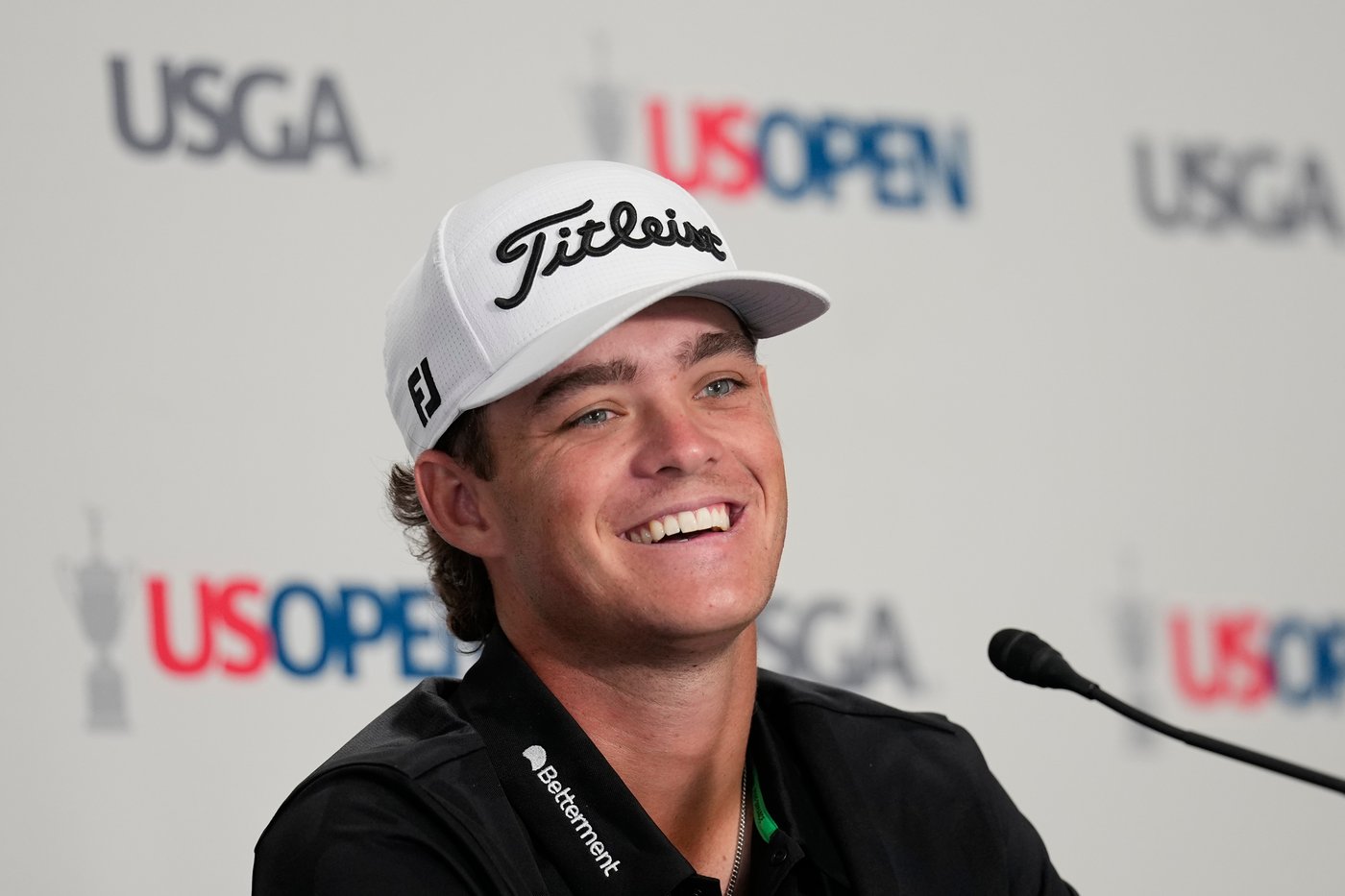 Jackson Koivun is back in the US Open in his last tournament as an amateur