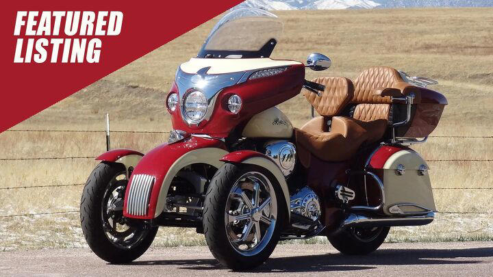 2016 Indian Roadmaster Tiliting Trike Conversion and Trailer For Sale