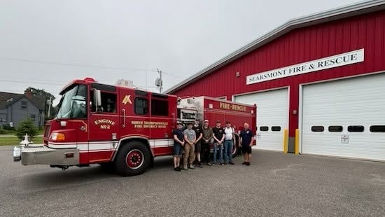 Fire truck donated to replace Searsmont engine that burned in lumber ...