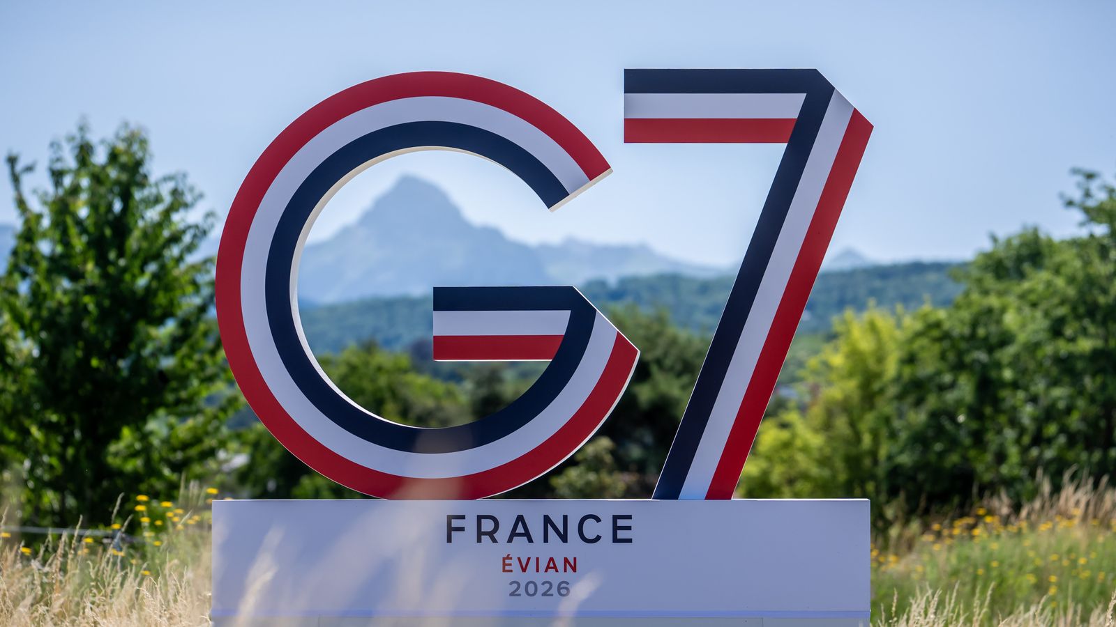 What's going on at the G7 in 90 seconds