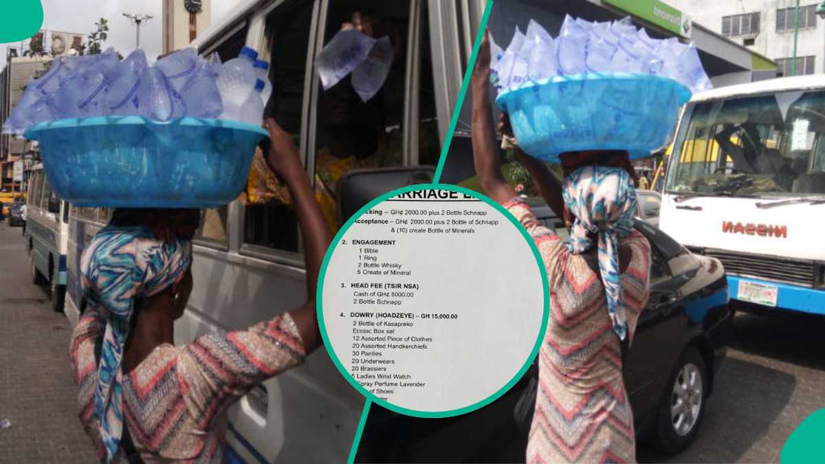 Reactions trail bride price list of pure water seller