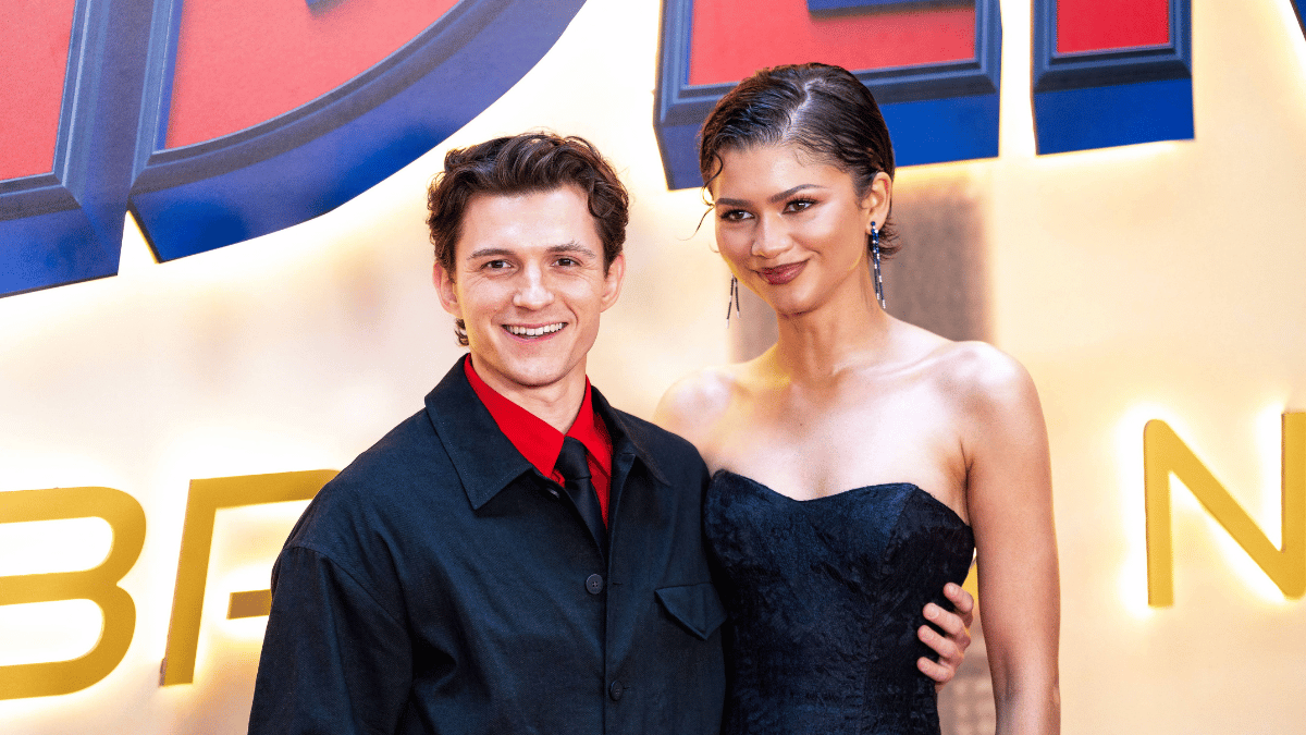 Zendaya and Tom Holland look loved-up during rare red carpet appearance ...