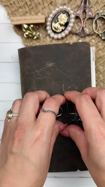 Relaxing Halloween ASMR scrapbook journal with me