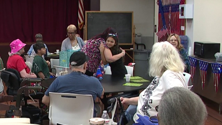 Pen pals connect in person after months of writing