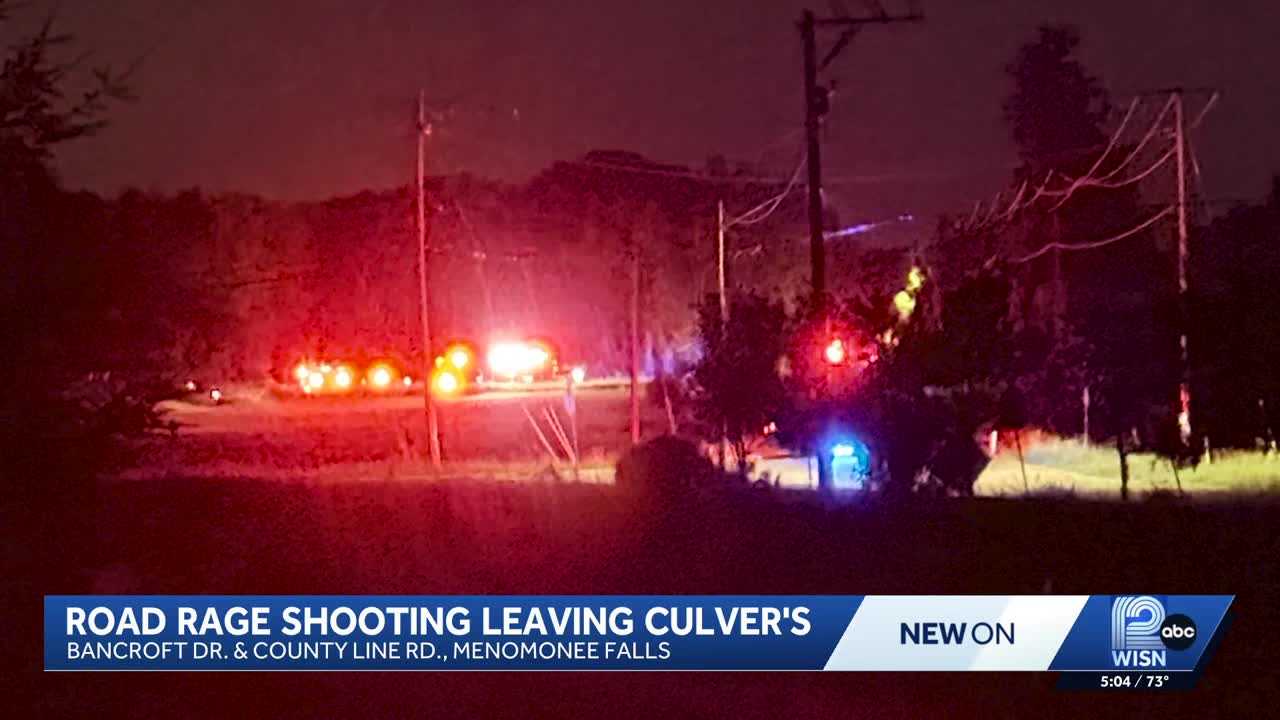 Menomonee Falls police searching for suspect in road rage shooting