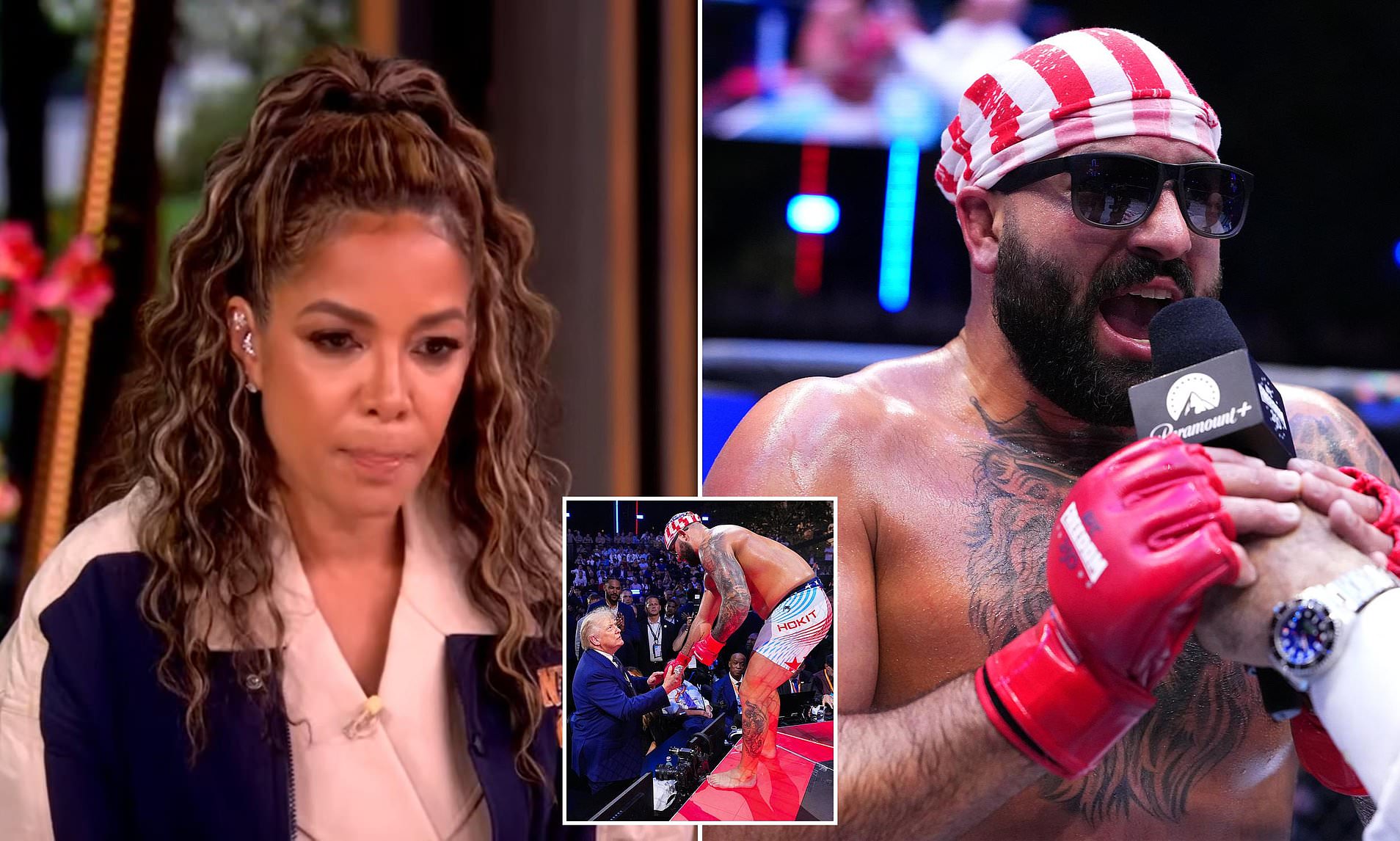The View's Sunny Hostin slams Trump for smirking through vile Michelle ...