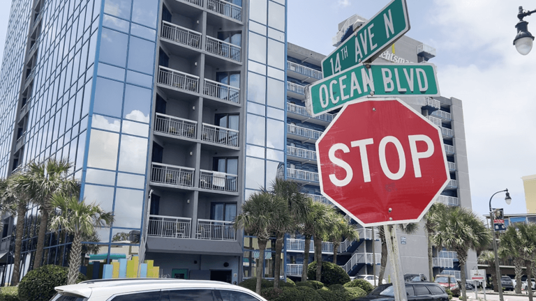 Myrtle Beach begins light up Ocean Blvd. project