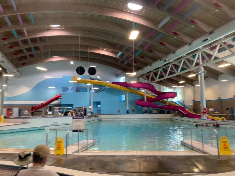 This Oregon aquatic center has a wave pool, water slides, and even a ...