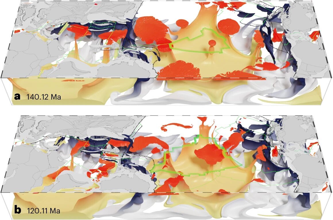Deep Earth model traces 270 million years of seamount formation across ...