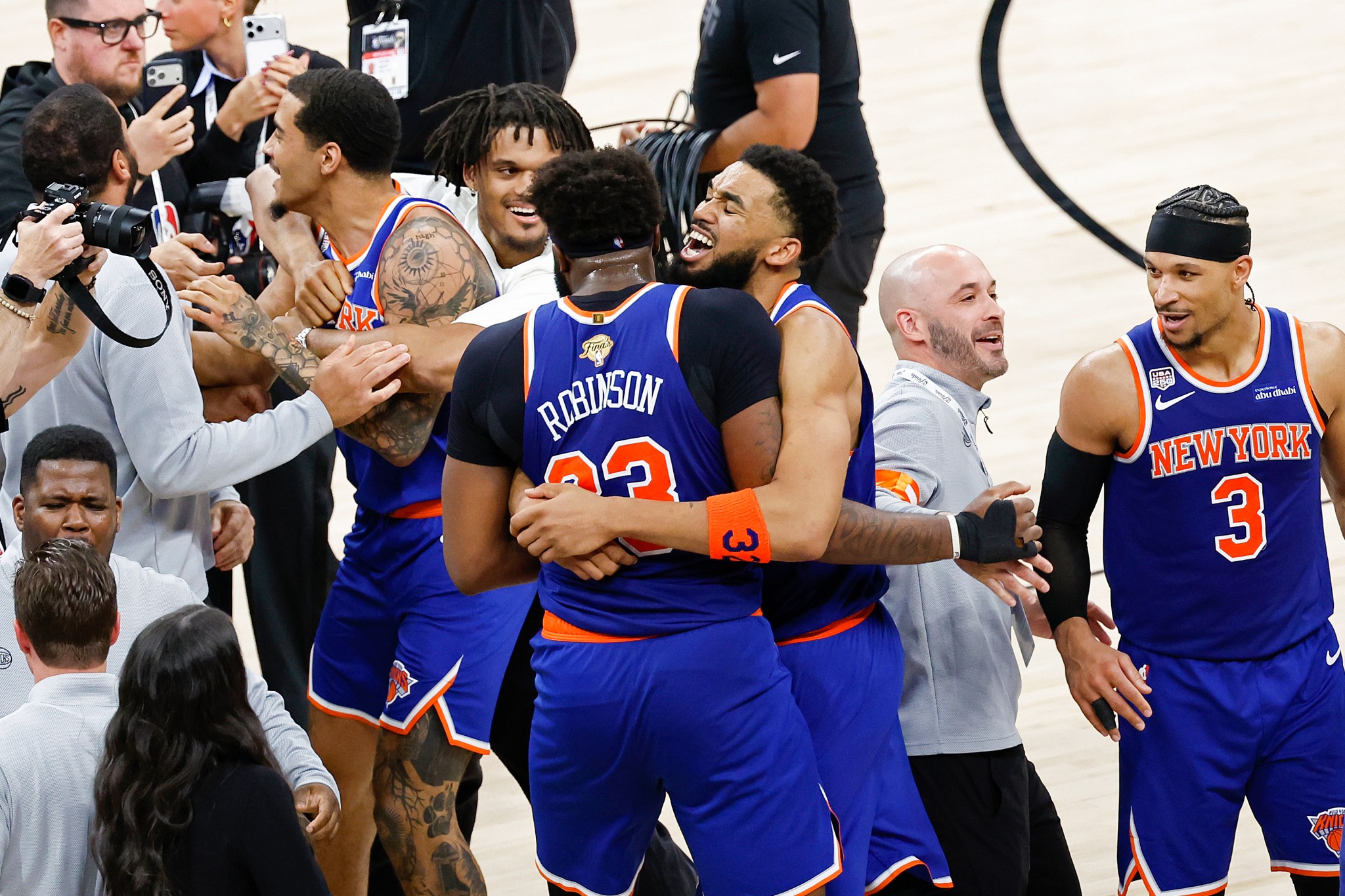 Mitchell Robinson posts emotional message after Knicks championship win