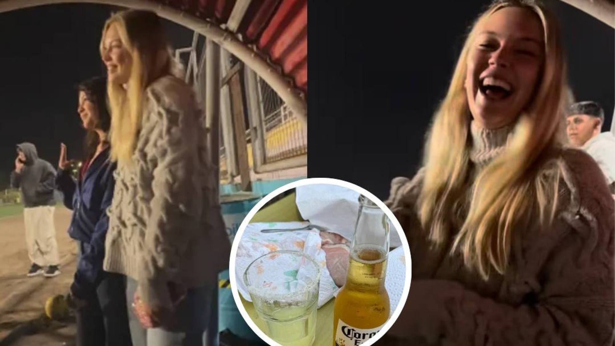 Ya es una chilena más: Alexandra Litvinova fue recibida con asado y ...