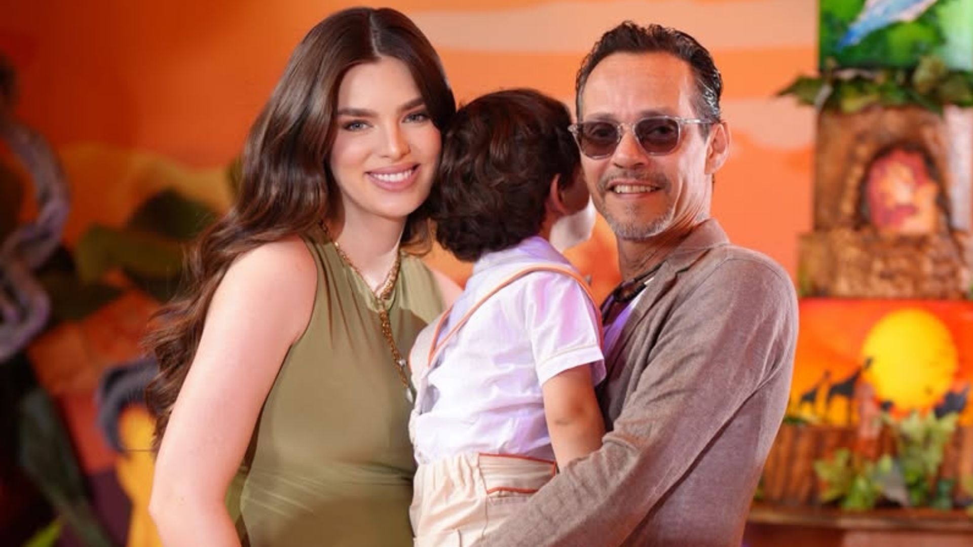 Marc Anthony y Nadia Ferreira celebran los tres años de su hijo ...