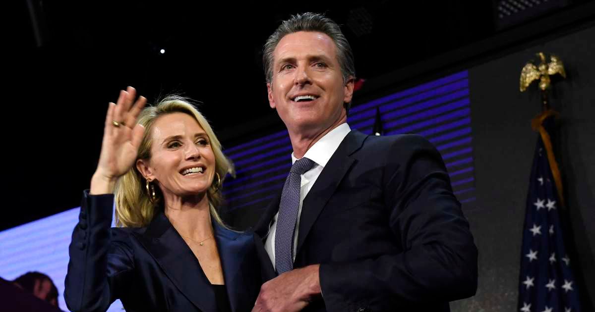 Newsom alleges Trump put him and his wife on DOJ 'hit list' over a ...