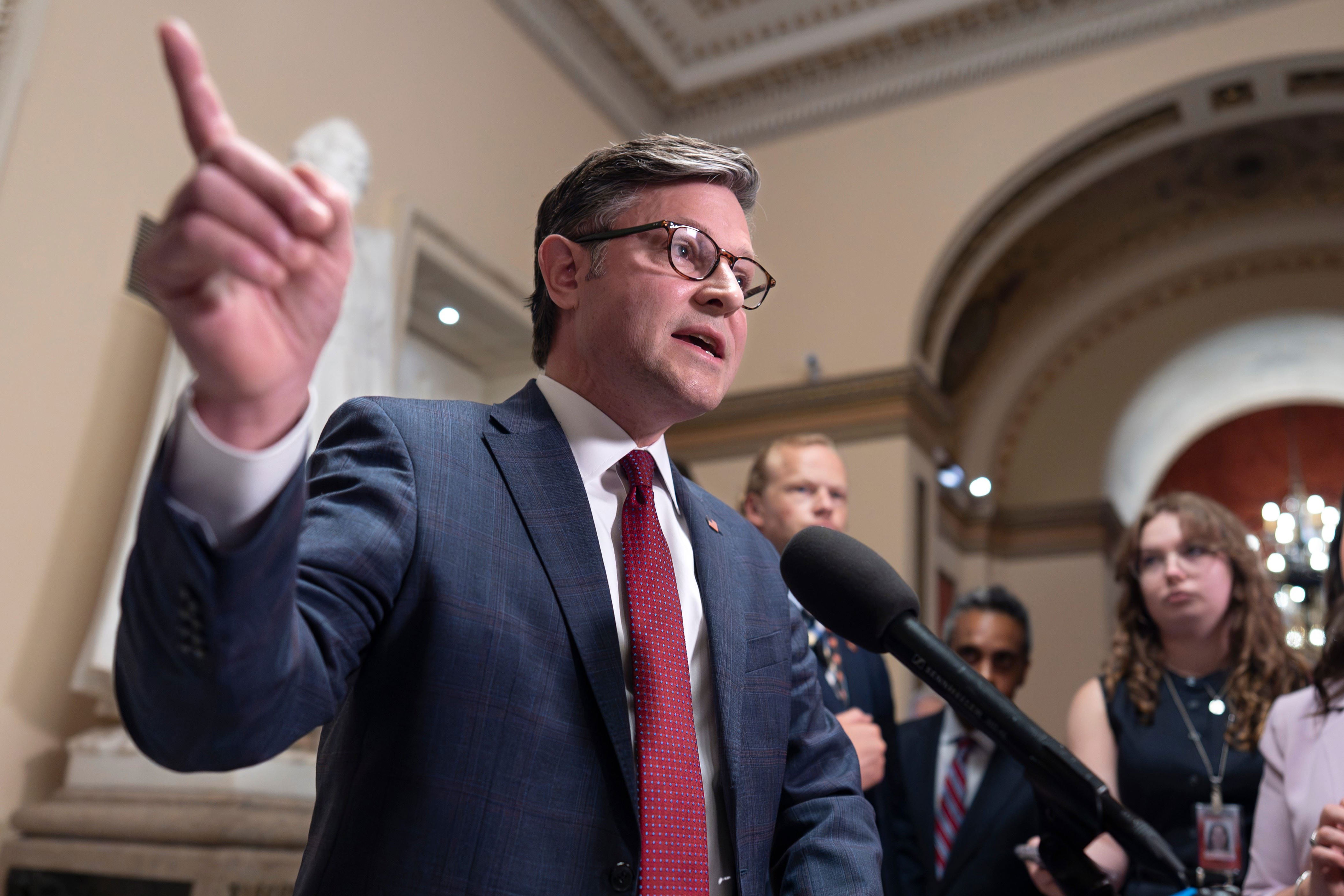 Republicans are split over Johnson's Social Security plans