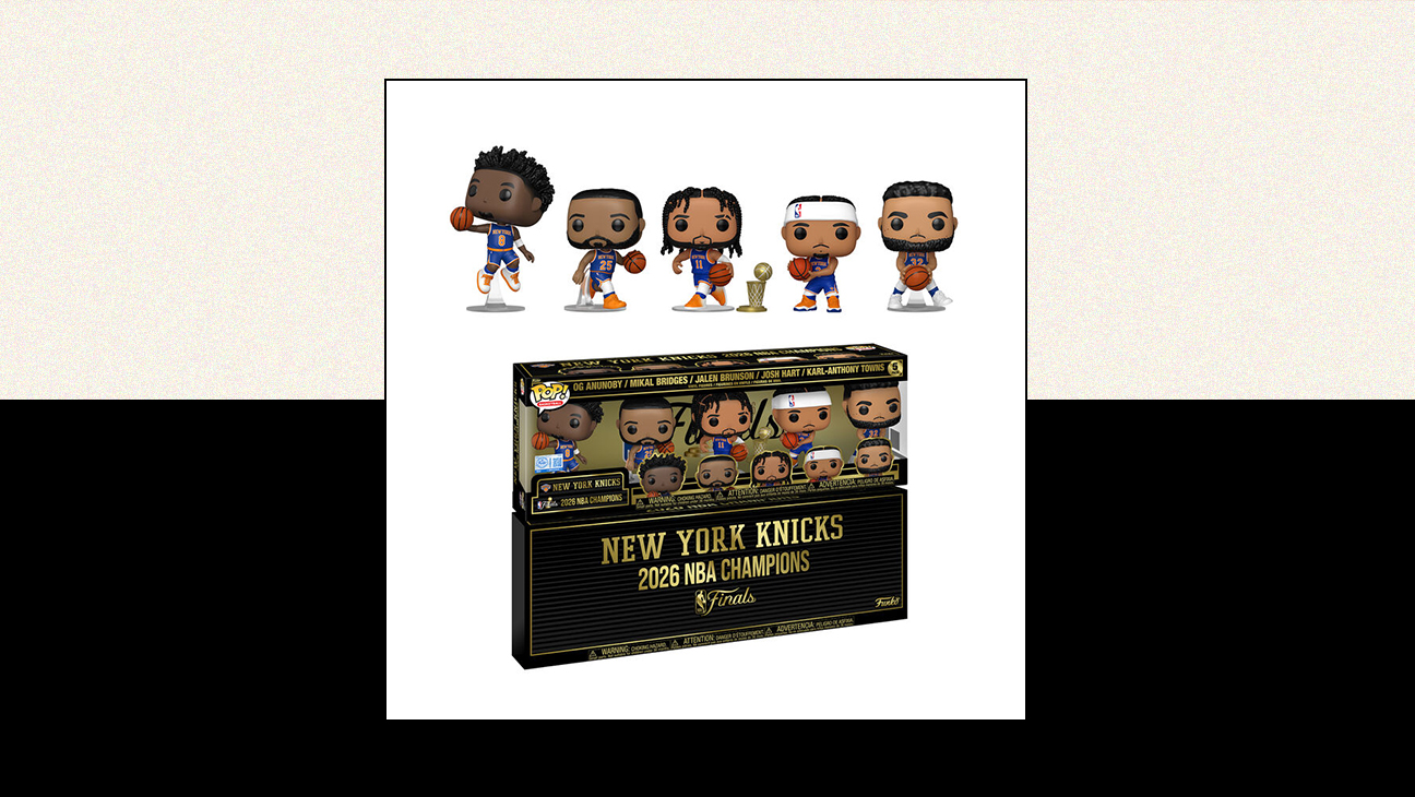 New York Knicks Funko Pop joins 2026 NBA champions merch and clothing