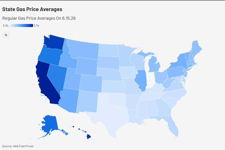 Iran deal could lower gas prices. Map shows who stands to gain most