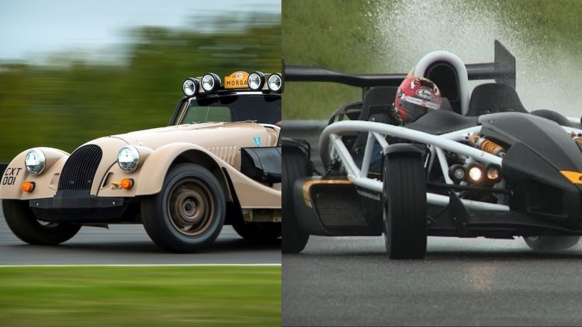 Morgan Plus Four CX-T v/s Ariel Atom 3.5R