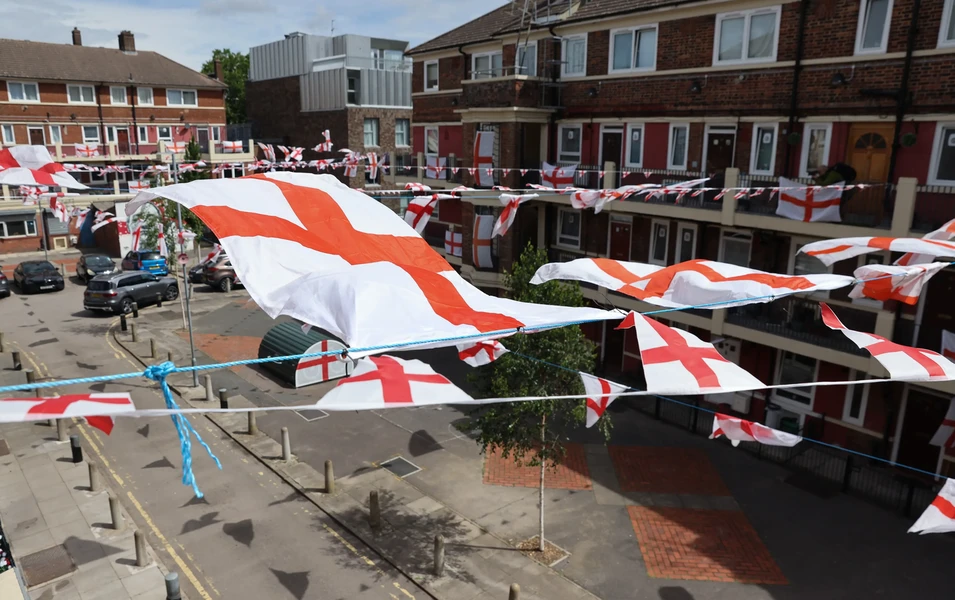 UK councils warn fans over World Cup flag size rules