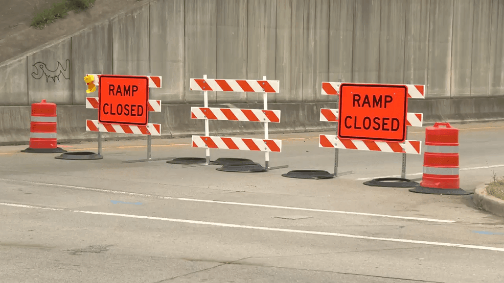 Expect new road closures near the Brent Spence Bridge this week