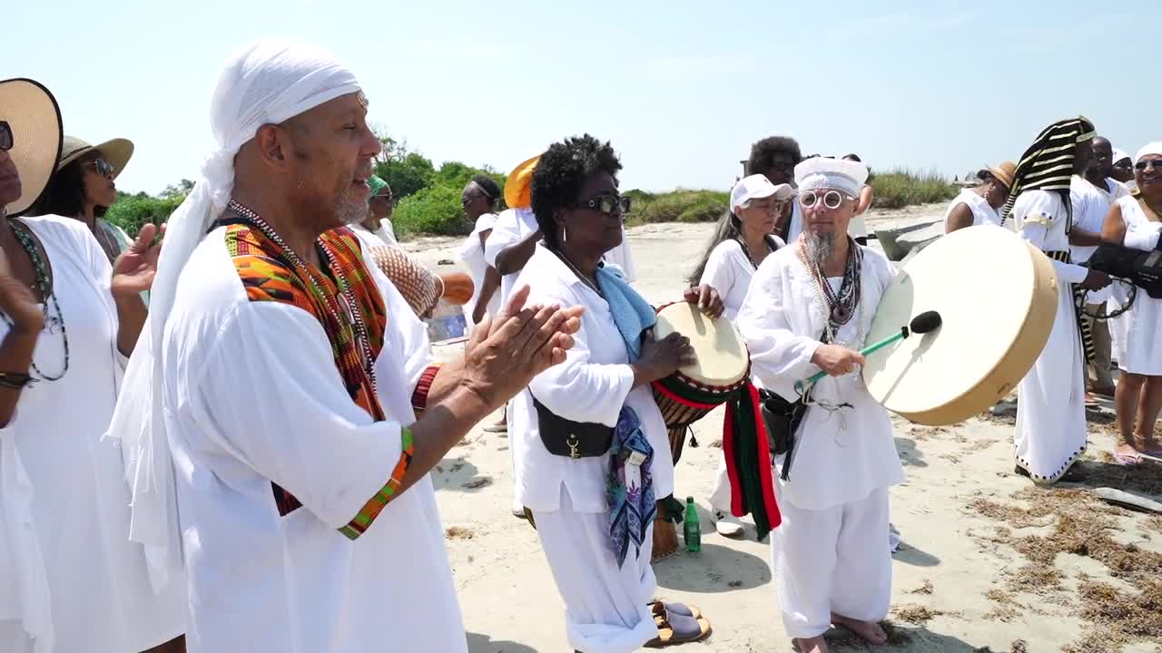 Slavery Middle Passage remembrance ceremony in South Carolina