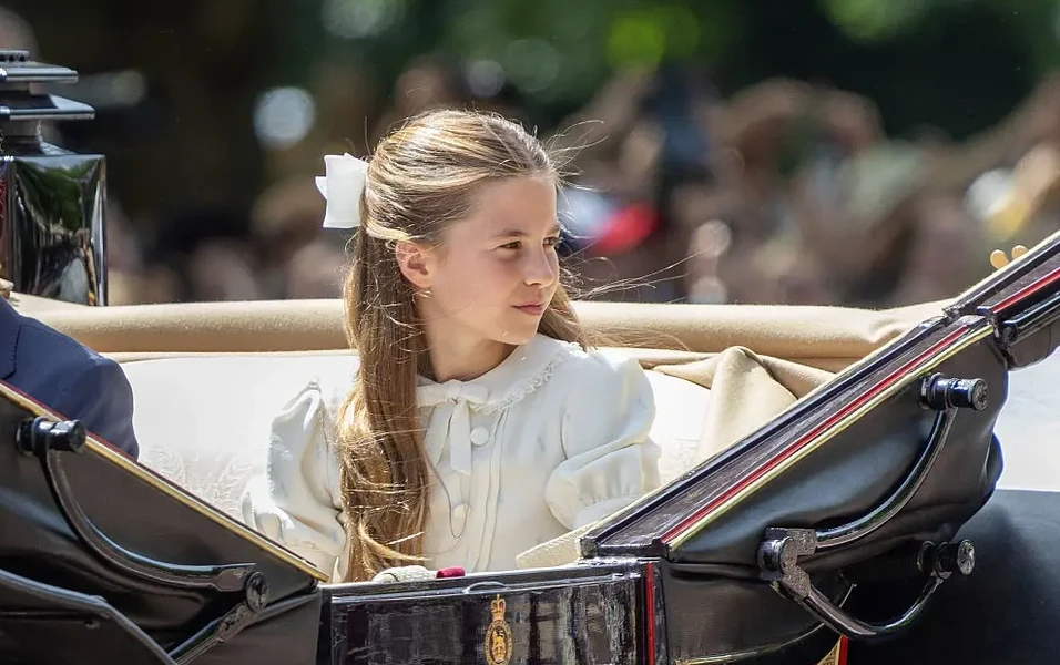 Princess Charlotte mirrors mother at Trooping the Colour