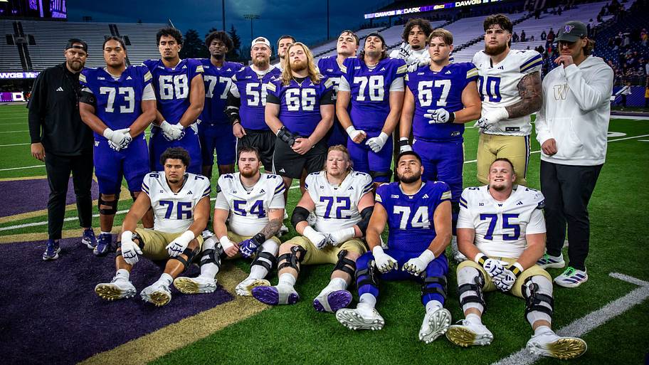 UW No. 1 line appears solid, back-ups aren't bad either
