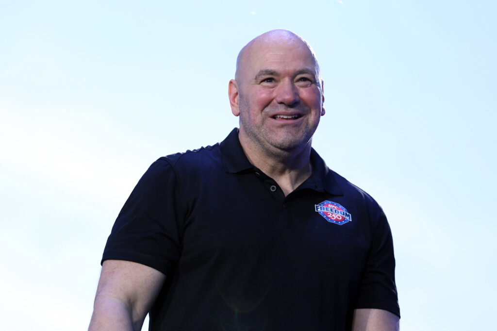 Dana White once showed a fitness influencer the vision recovery tool ...