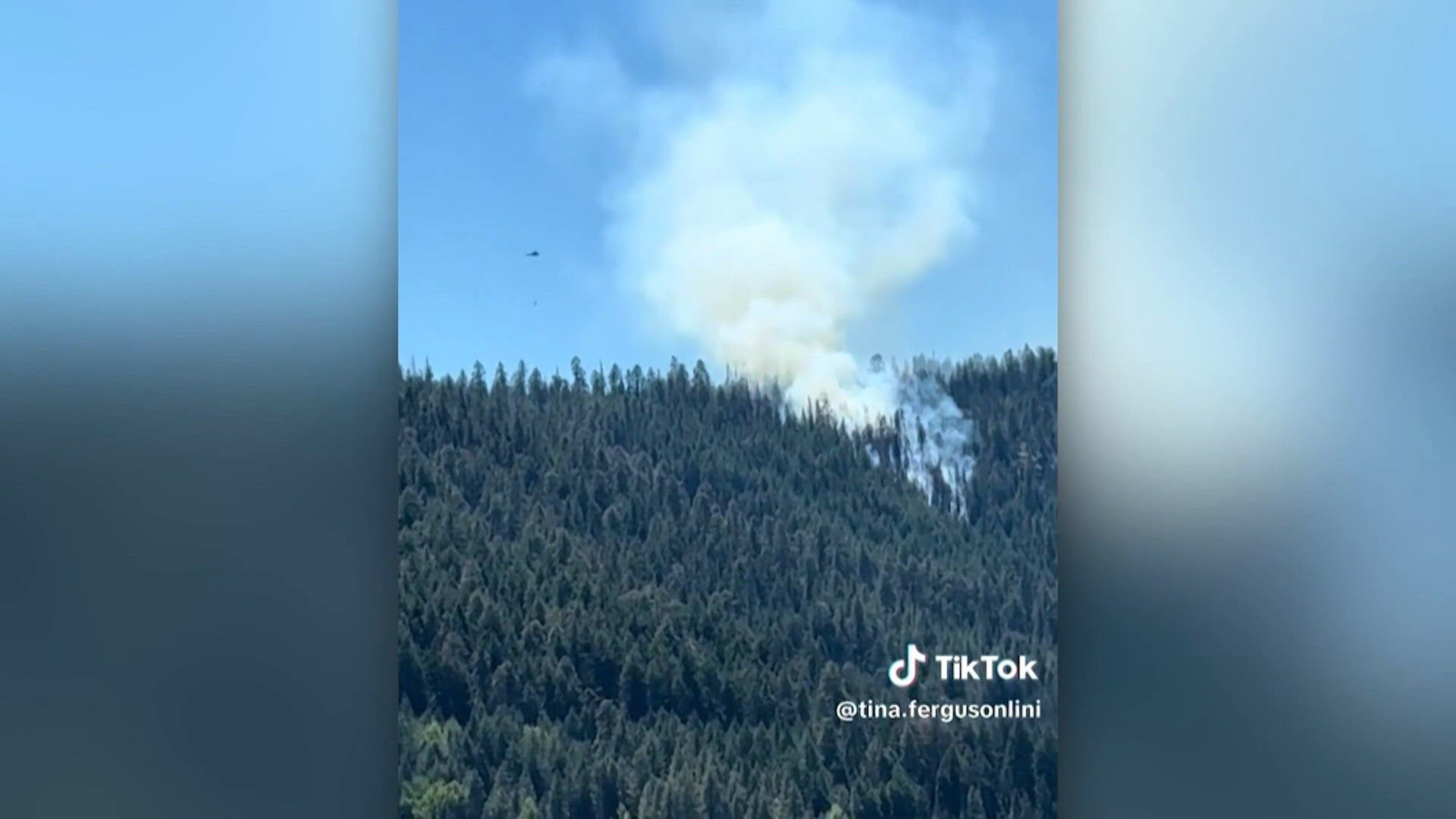 Military aircraft crashes, sparks wildfire in the Cascades