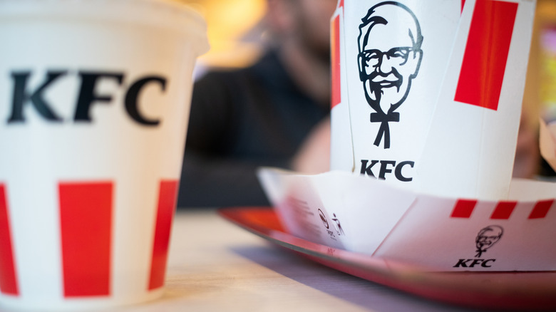 What does KFC do with leftover food?
