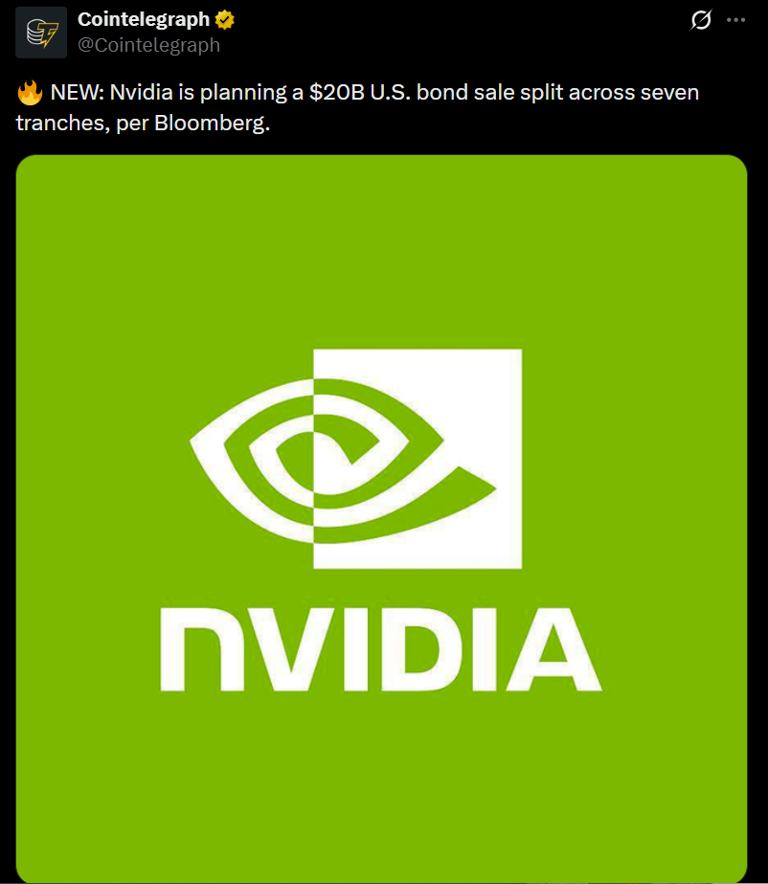 Nvidia’s $20 billion debt boom reinforces Bitcoin miners' AI pivot