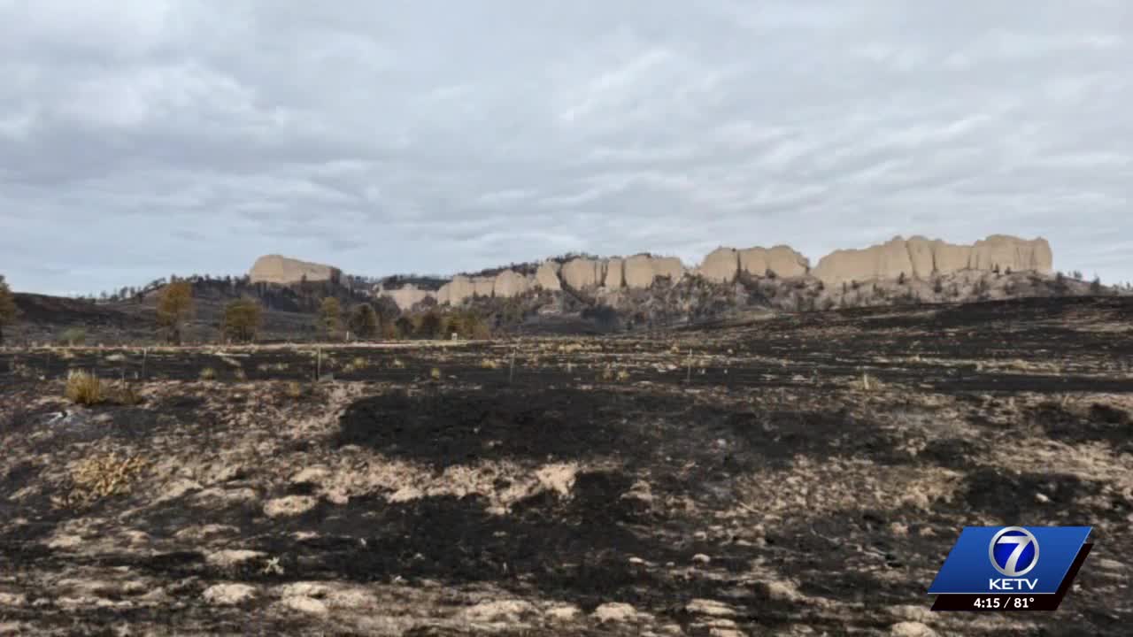 Nebraska's panhandle wildfire contained, fire weather watch to follow