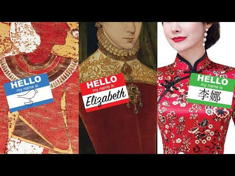 A history of names