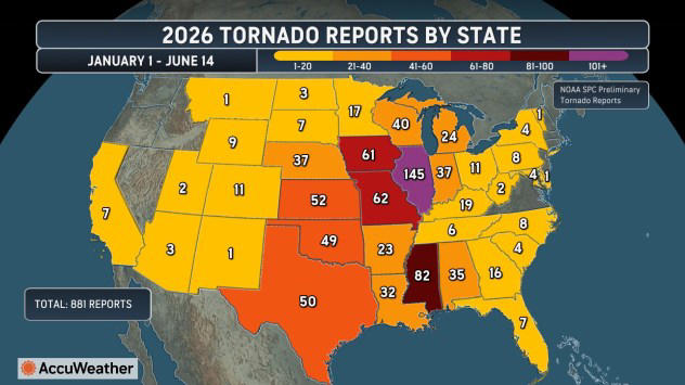 New severe weather outbreak with tornadoes looms for Illinois, large ...