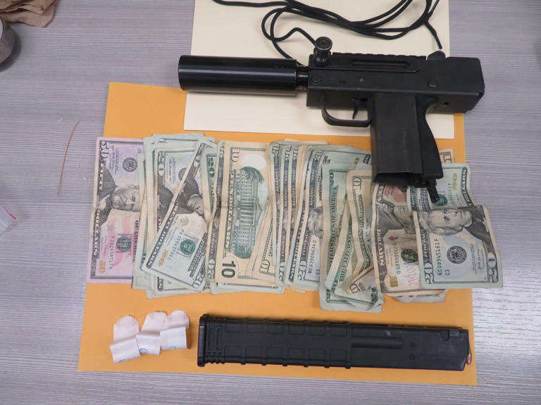 Man found sleeping in stolen car facing drug, weapons charges