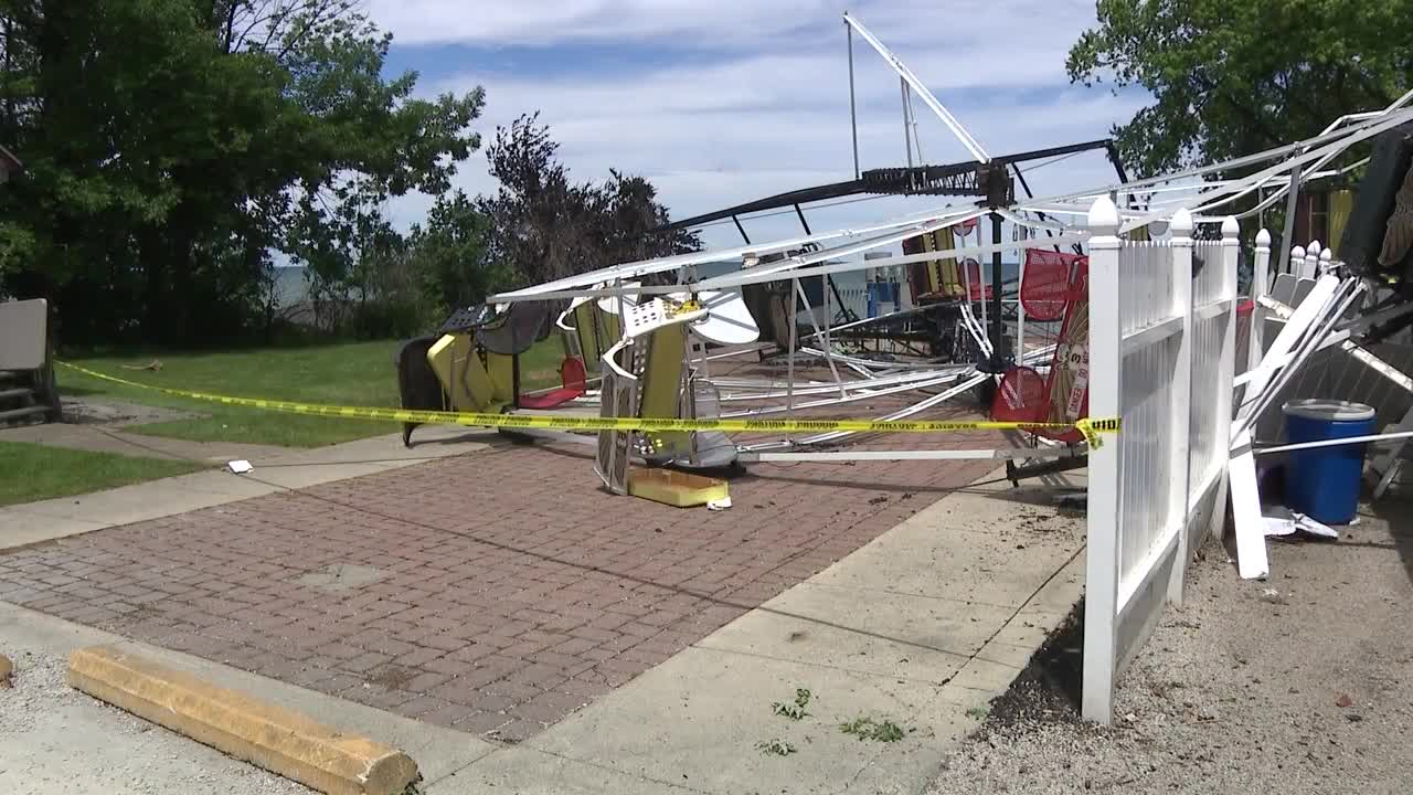 Treasured Ferris wheel destroyed by severe weather