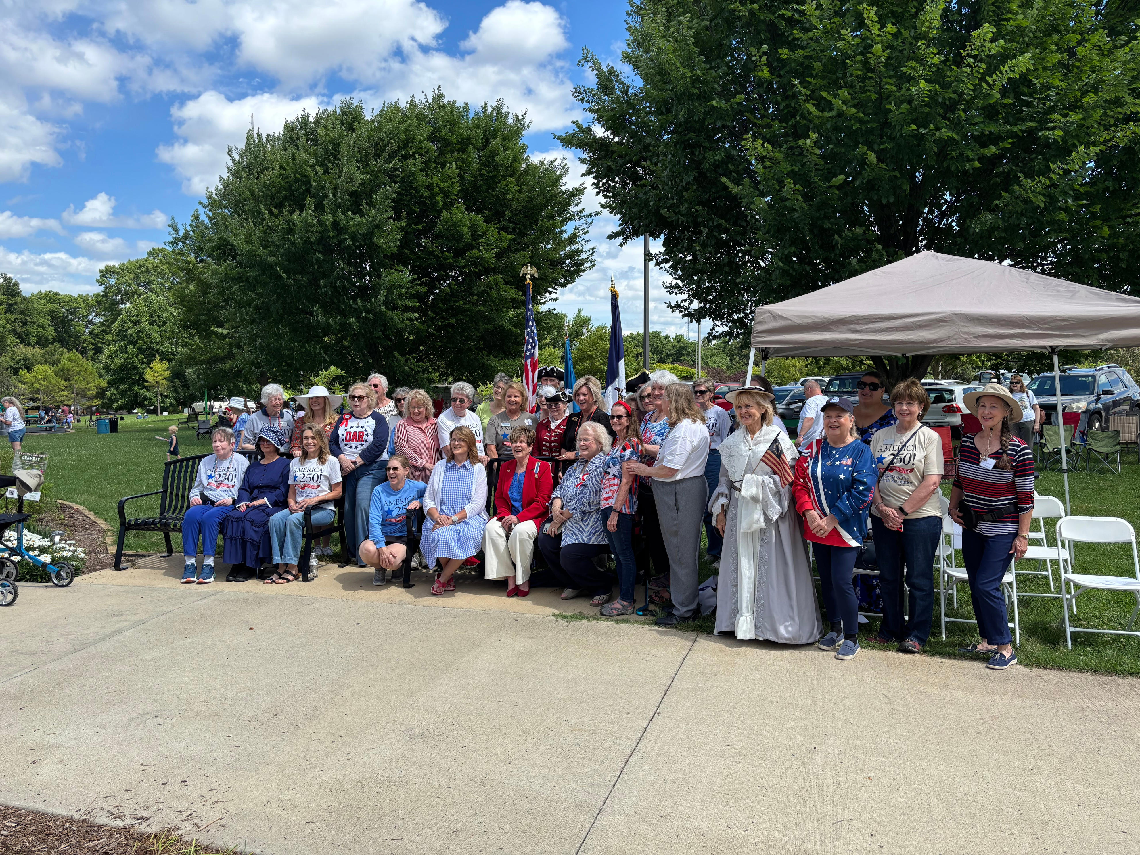 America's 250th birthday, Flag Day celebrated with patriotic party