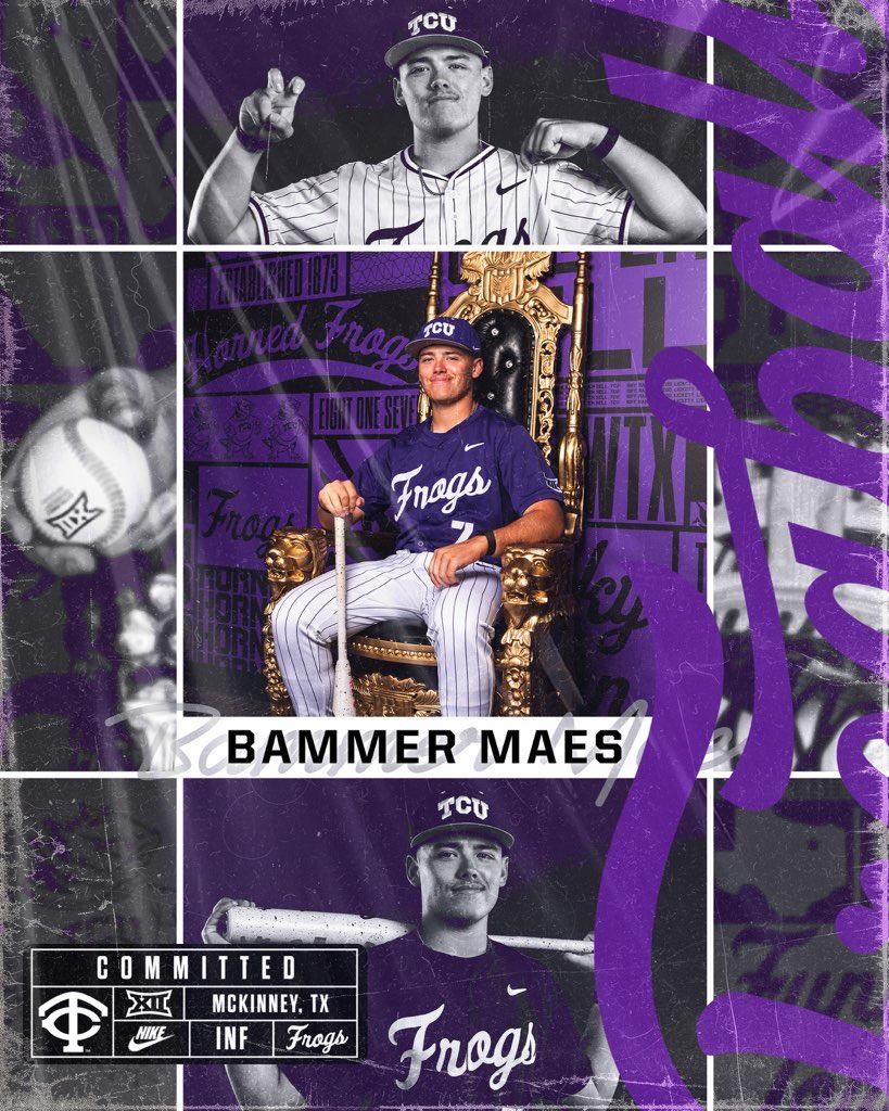 Baseball: Midland College INF Bammer Maes commits to TCU