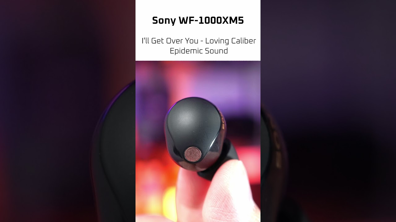 Sony WF-1000XM5 sound sample - review link in description
