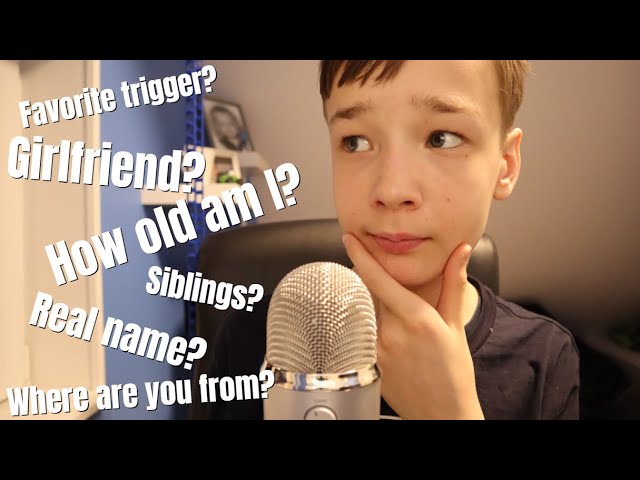 ASMR whispered Q&A (250k special)