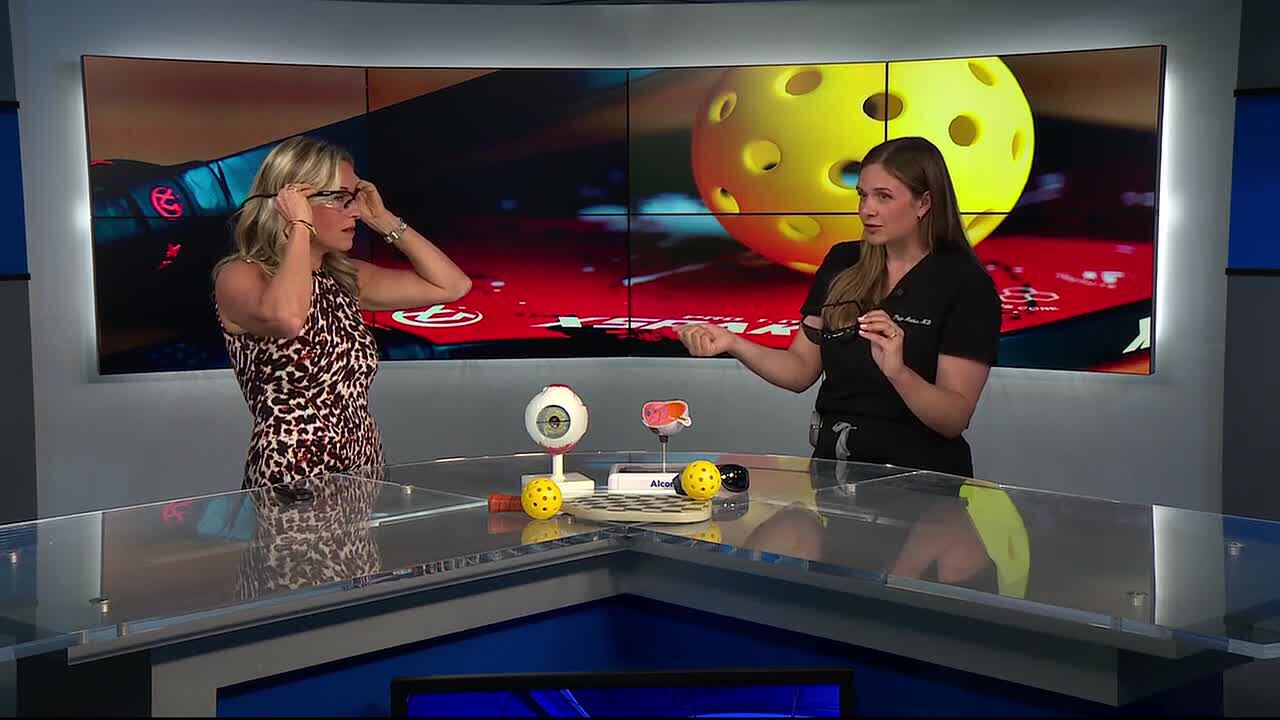 Preventing eye injuries from playing pickleball