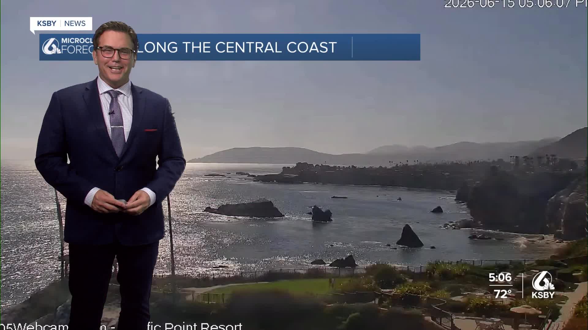 The major cooling trend starts Thursday and continues into our weekend ...