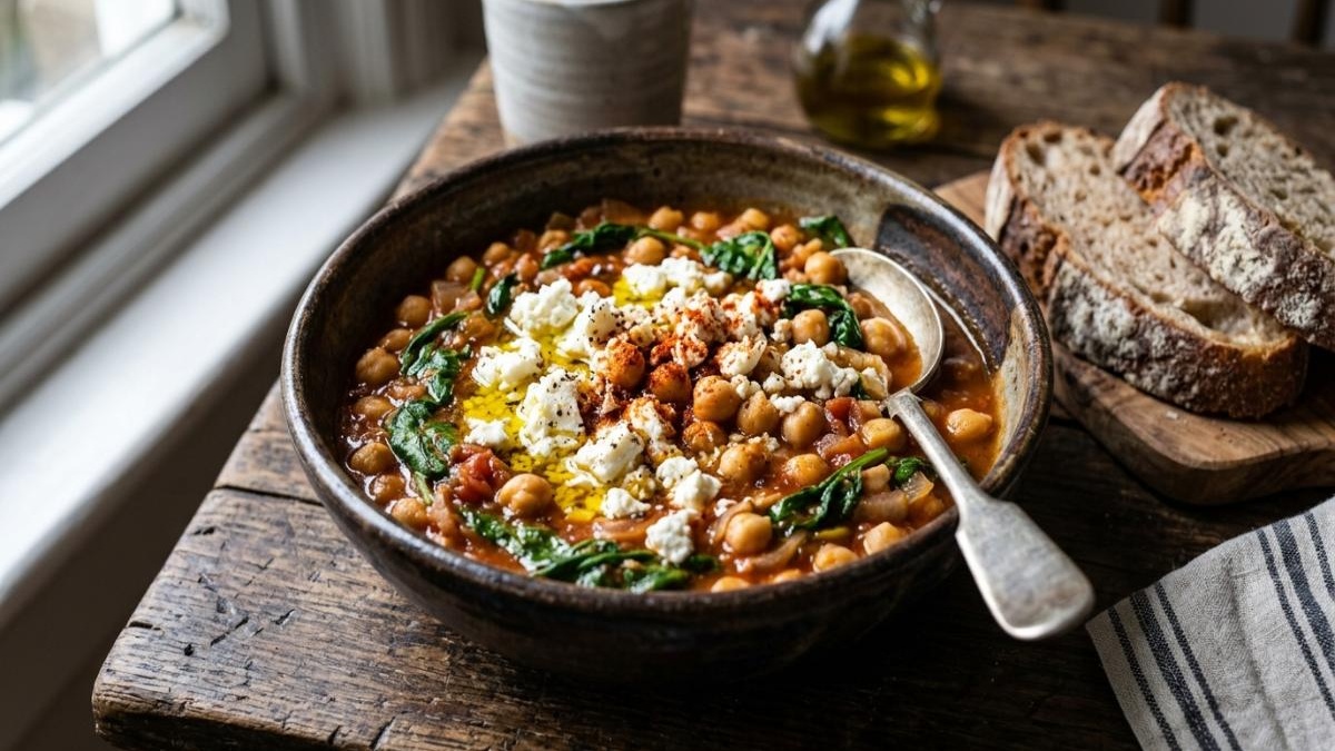 The one-pan chickpea casserole everyone is adding to their dinner ...