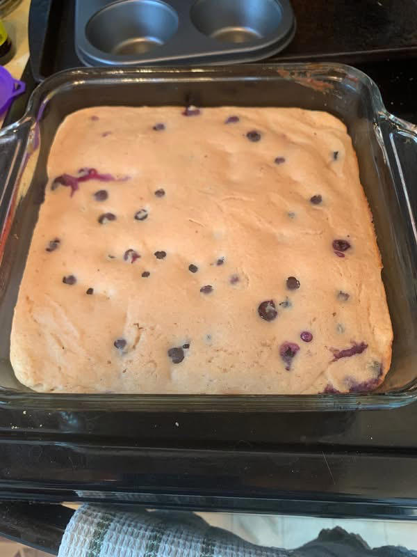 Blueberry lemon cake