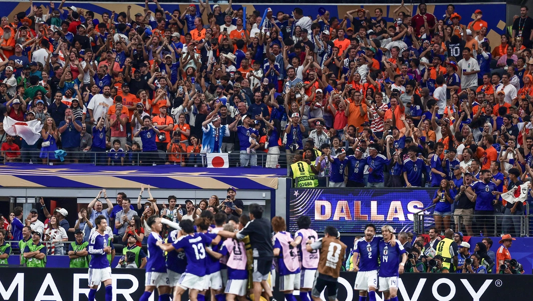 Japanese fans' stadium cleanup after draw wins global praise