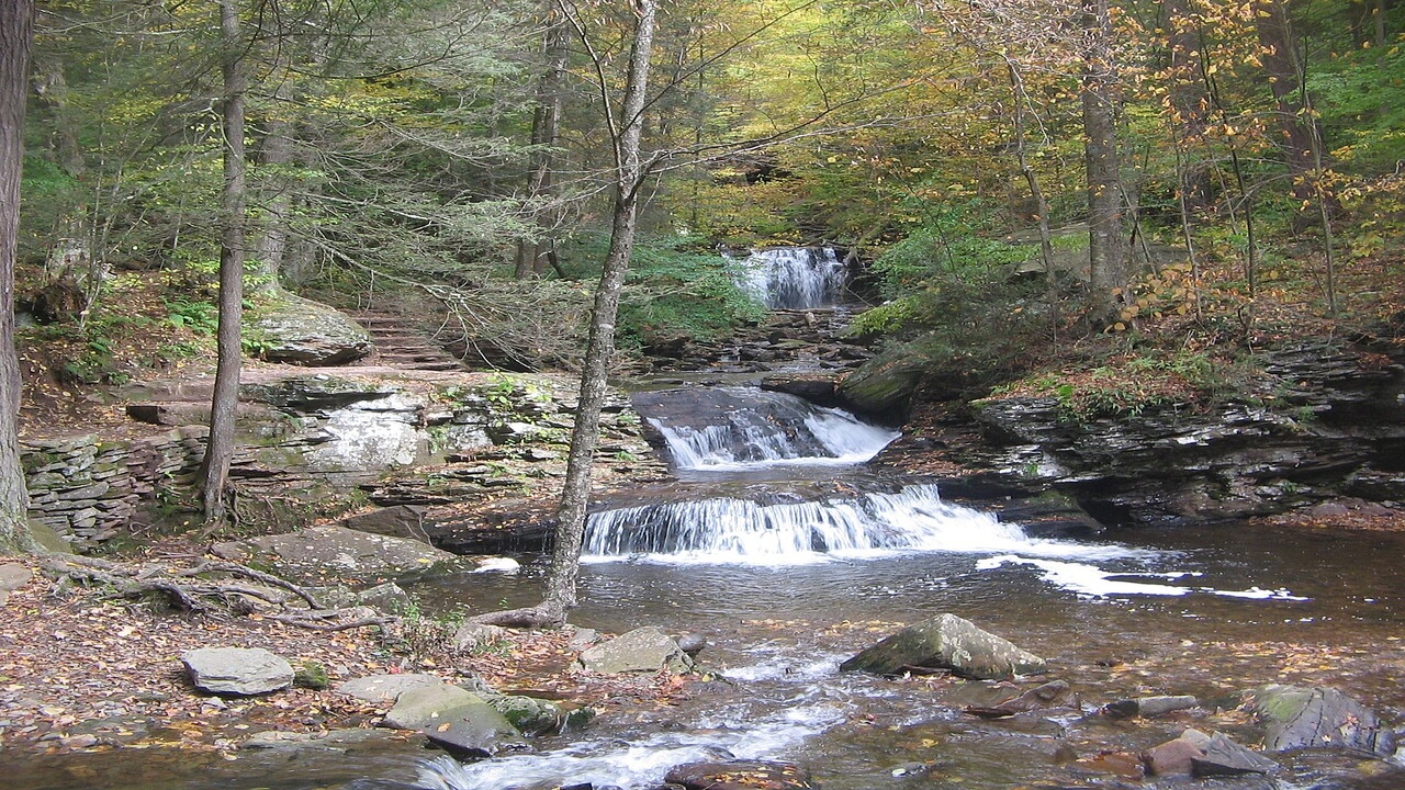 One loop trail in northeastern Pennsylvania hits 22 waterfalls in under ...