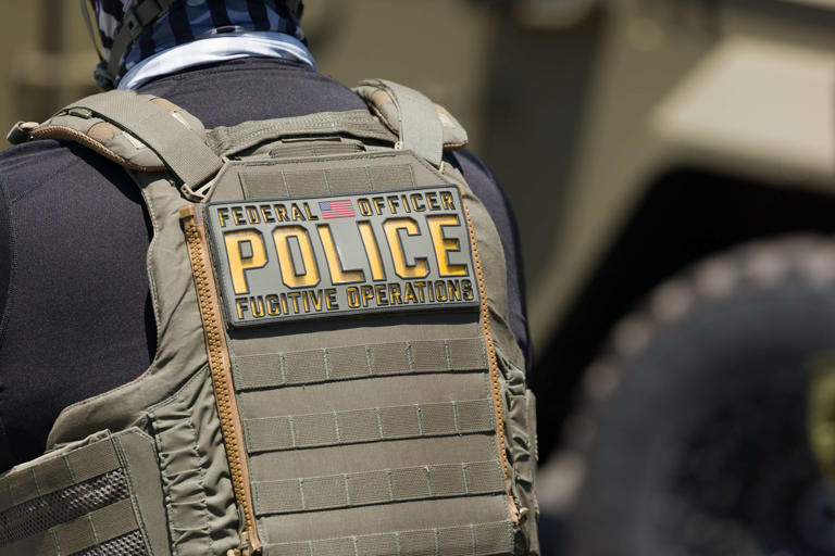 Fleeing suspect hits ICE agent with car on NJ highway, agent opens fire