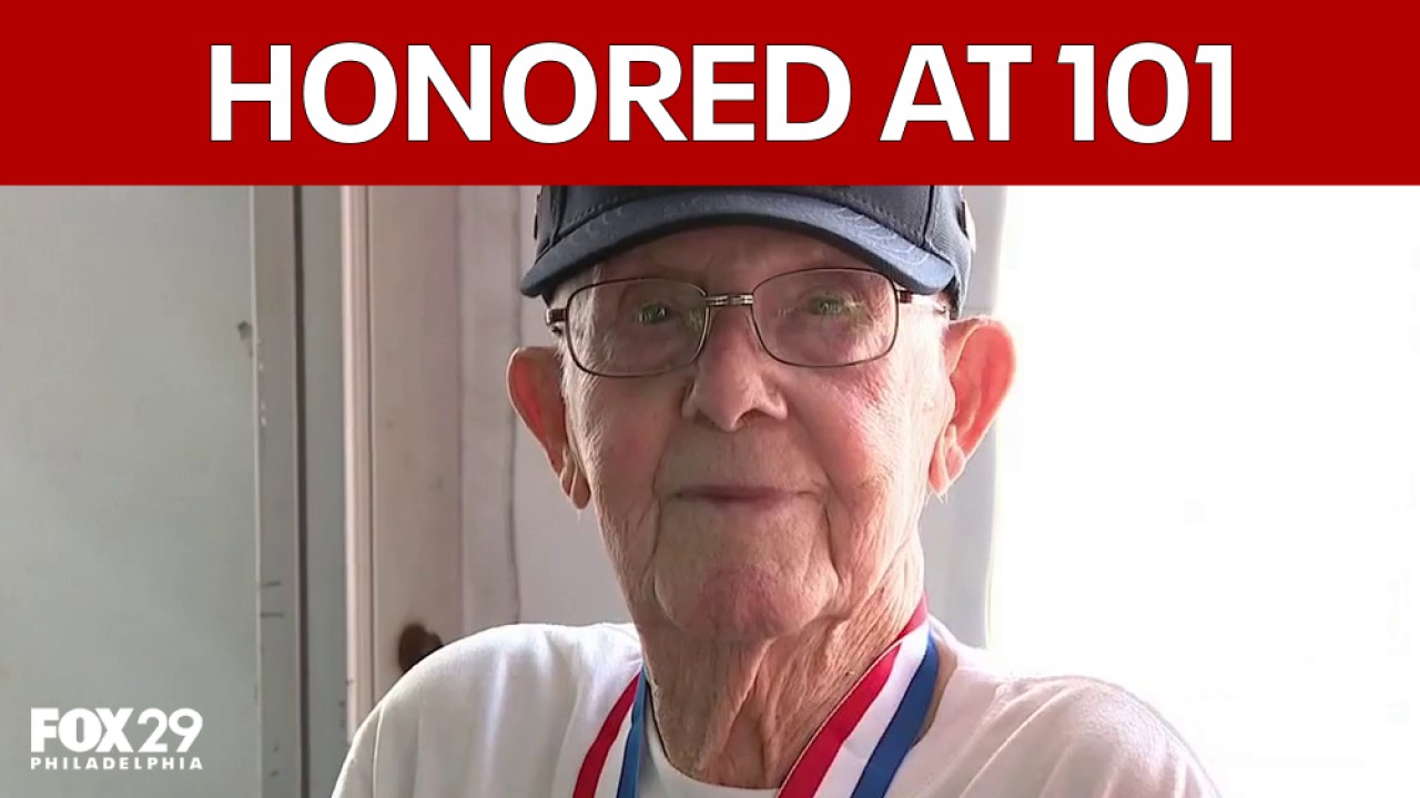 Last living WWII battleship New Jersey sailor honored at 101 in Camden