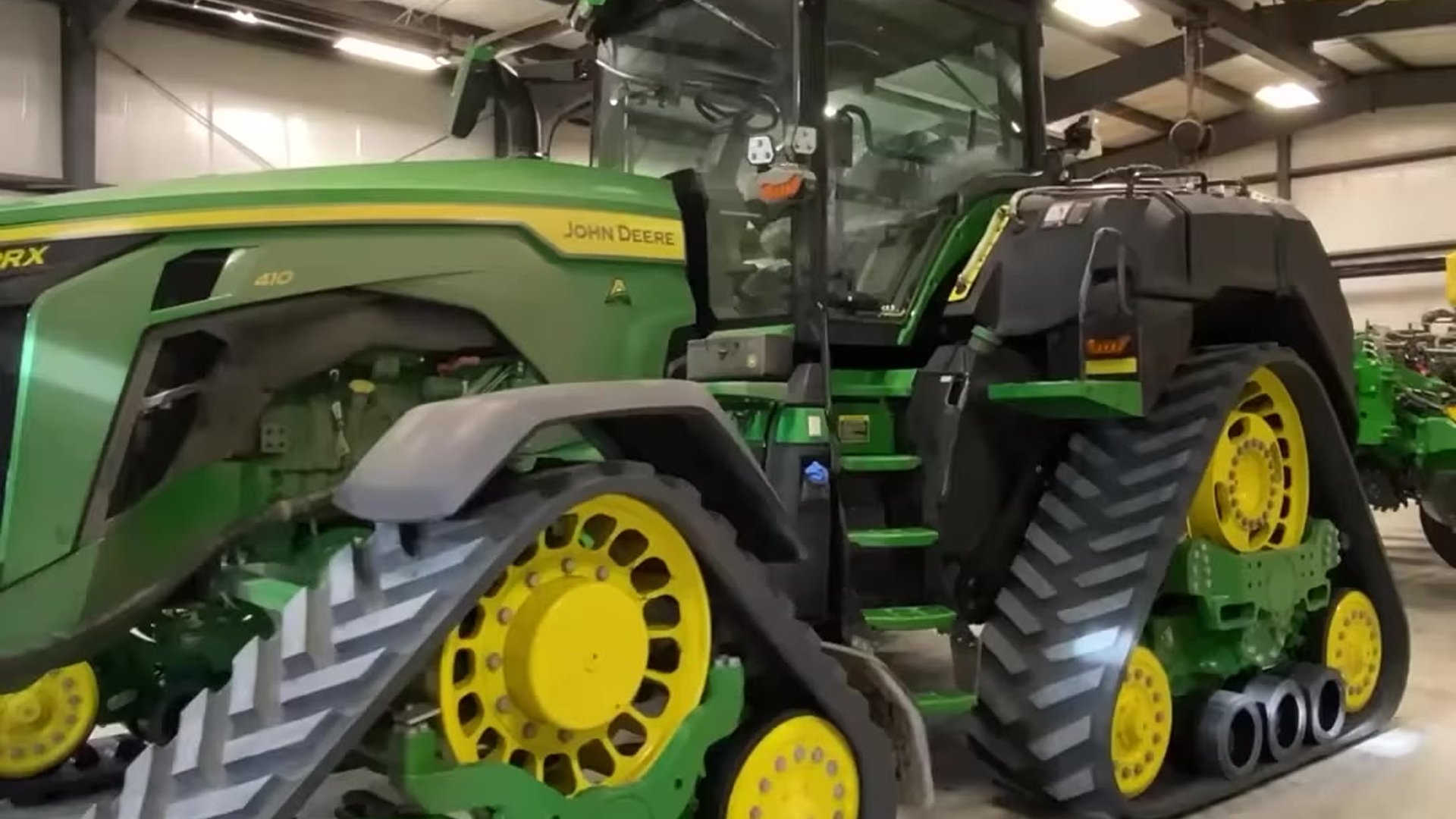 Filling the tanks with 1,000 gallons of fertilizer