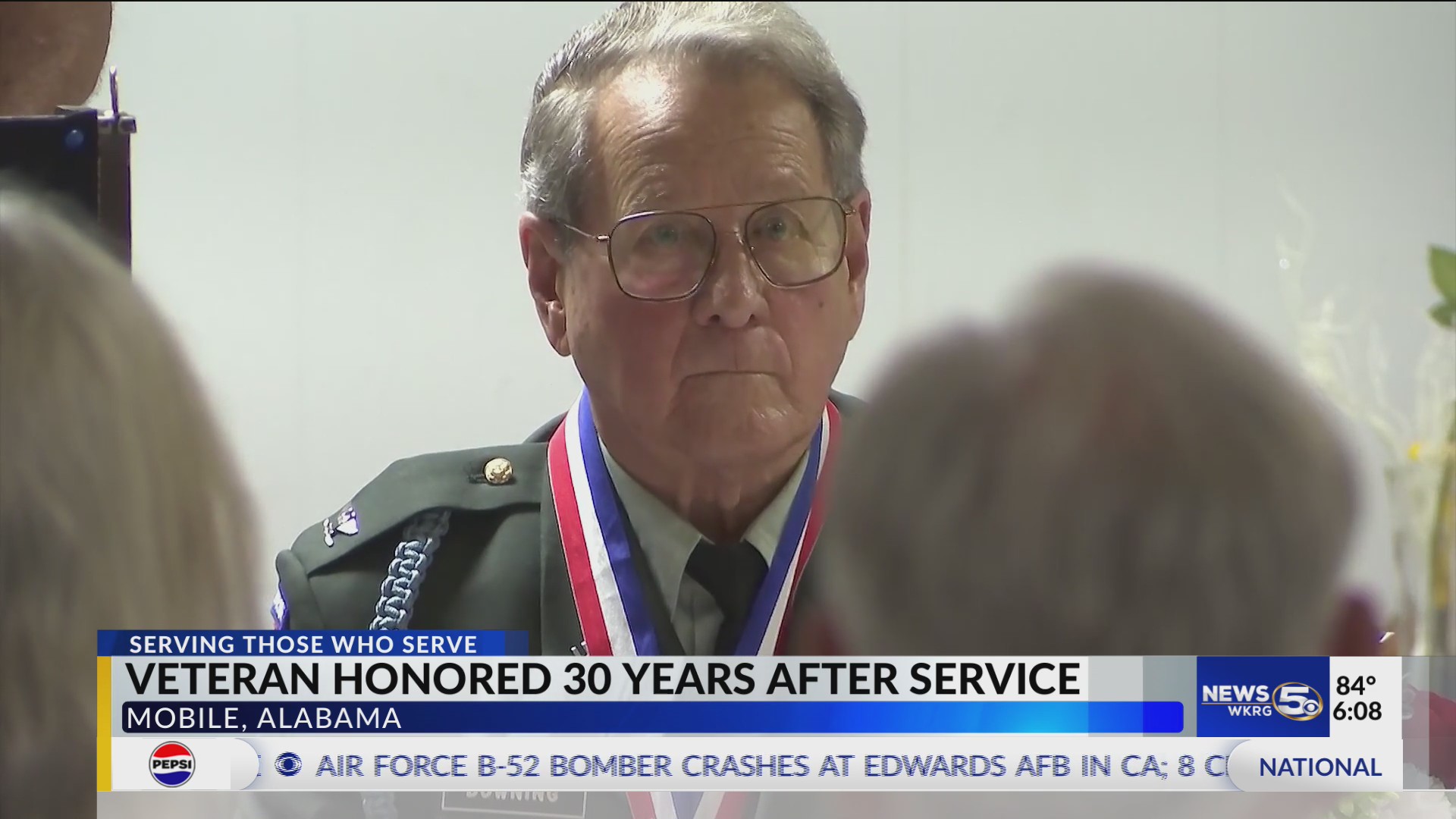 Mobile veteran gets rare Master Combat Infantry Badge after 30 years