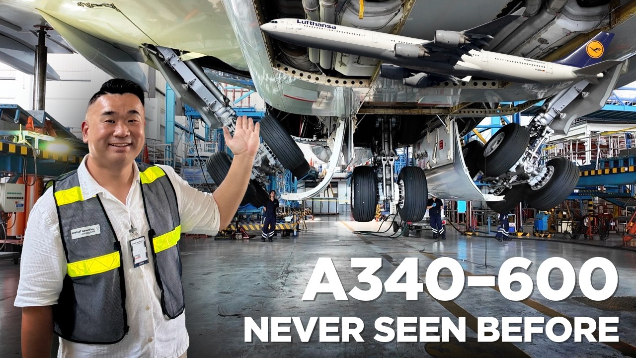 Inside Lufthansa Technik: The last A340-600 heavy maintenance check